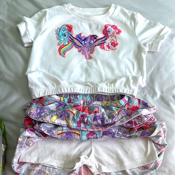 Dresses | Multi Colored My Little Pony Skirt Set Gently Worn And Super ...